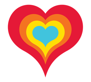 Custom Heart Artwork Stickers | Highest Quality
